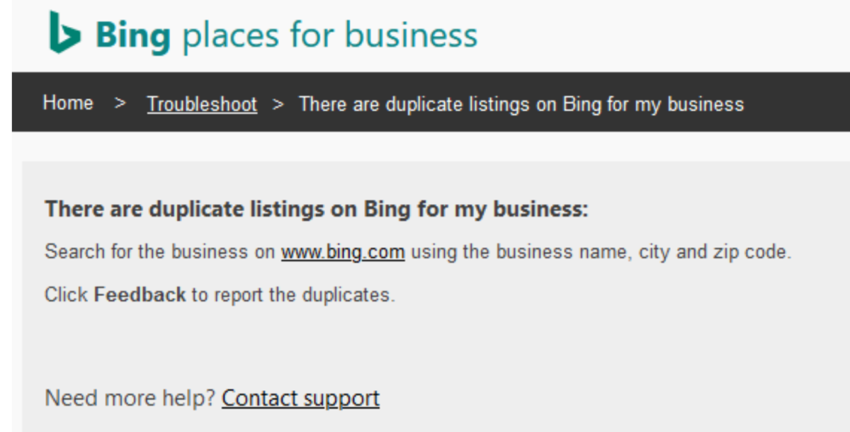 Updating a Business Address on Bing - Site Emerge